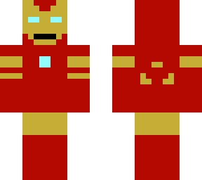iron man 2d hero marvel | Minecraft Skins