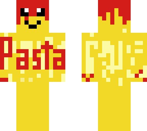 Pasta with tomato sauce | Minecraft Skin