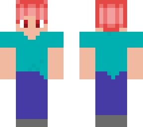 Red Haired Steve | Minecraft Skin