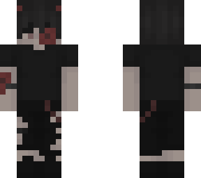 Rose demon boy | Minecraft Skin