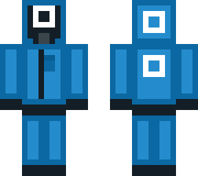 Squid Game Blue Soldier | Minecraft Skin