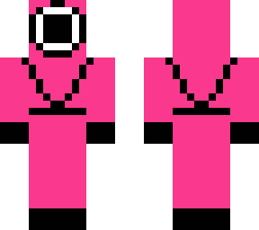 squid game pink soldiers | Minecraft Skins