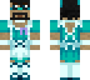 [MCC18] Cyan Centipedes Sparklez | Minecraft Skin