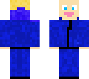 blue jacket | Minecraft Skin