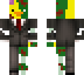 Duck in a S-Zombie suit | Minecraft Skin