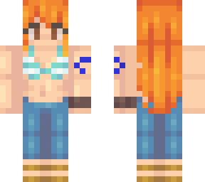 nami one piece | Minecraft Skins