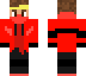 Quentin in Red Ninja outfit | Minecraft Skin