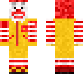 ronald mcdonald | Minecraft Skins