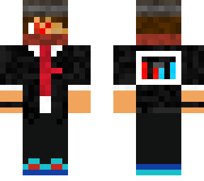 Ruby Creeper Squid Game | Minecraft Skin