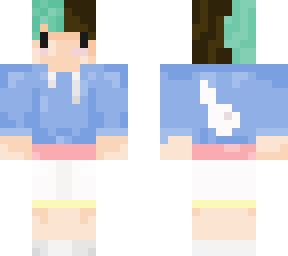 diff half half | Minecraft Skin