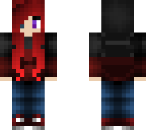Enya with hood | Minecraft Skin