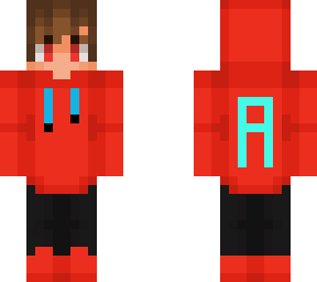 Epic_Red_Eboy_Gamer with extra details | Minecraft Skin