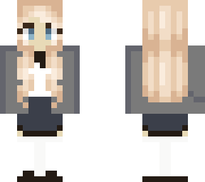 foxfire school uniform | Minecraft Skin