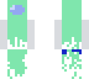Ghost crewmate | Minecraft Skin