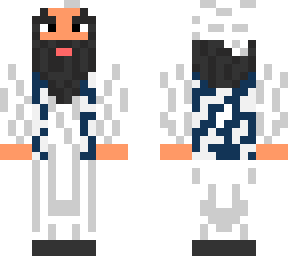 hebrew jew white and blue | Minecraft Skin