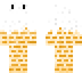 Ice cream cone | Minecraft Skin
