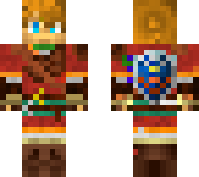 Link Hylian armour | Minecraft Skin
