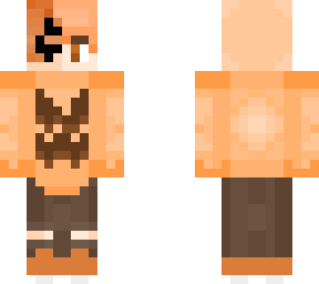 . Pumpkin Hoodie . | Minecraft Skin