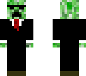 Agent Creeper | Minecraft Skin