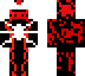 Carnage infected Venom | Minecraft Skin