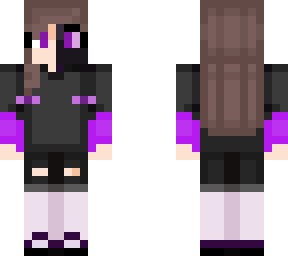 Enderman Girl | Minecraft Skins