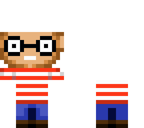 mini Waldo | Minecraft Skin