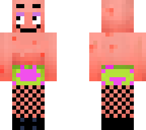 Patrick fishnets | Minecraft Skin