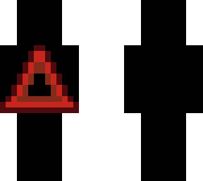 red triangle | Minecraft Skin
