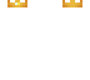 White Blob with crown | Minecraft Skin
