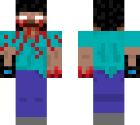 bloody steve | Minecraft Skins