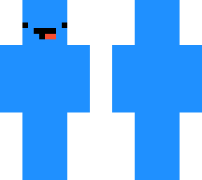 blue noob | Minecraft Skin