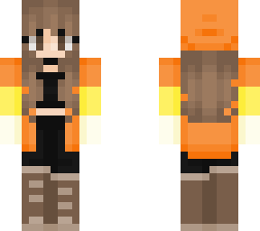 candy corn | Minecraft Skin