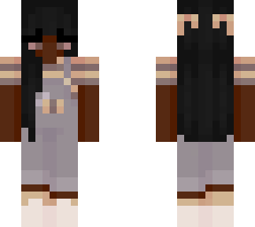 Darkskin Black Girl | Minecraft Skin