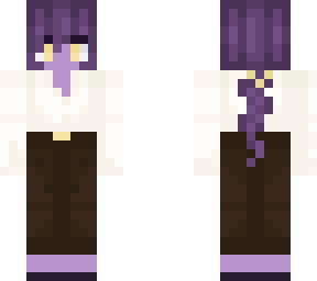 Lavender Tiefling | Minecraft Skin