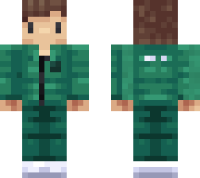 My skin in the squid game tracksuit | Minecraft Skin
