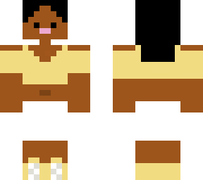 Pretty Black Girl | Minecraft Skin