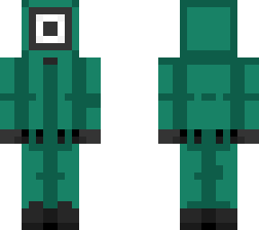 squid game soldier plus player skin outfit | Minecraft Skins