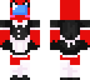sussy red imposter | Minecraft Skin