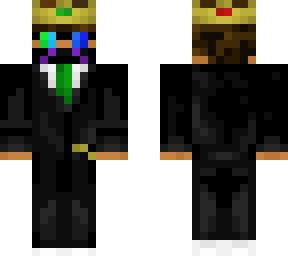 blocky updated suit | Minecraft Skin