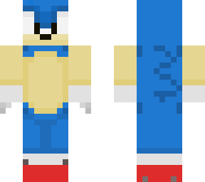 classic sonic | Minecraft Skins