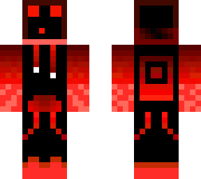 Fire slime | Minecraft Skin