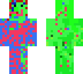 Glitchy skin | Minecraft Skin