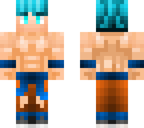 goku blue | Minecraft Skins