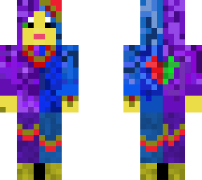 Mal And Evie From Descendants Minecraft Skins