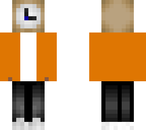 Clock Head Minecraft Skins