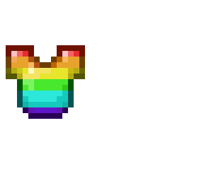 Rainbow Chestplate | Minecraft Skin