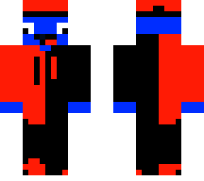 zeph red black theme... | Minecraft Skin