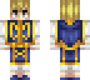 kurapika hxh hunterxhunter | Minecraft Skins