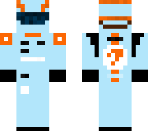 Lando Norris - Monaco Gulf Mclaren Full Race Suit | Minecraft Skin