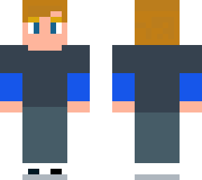 myself with eyebrows | Minecraft Skin